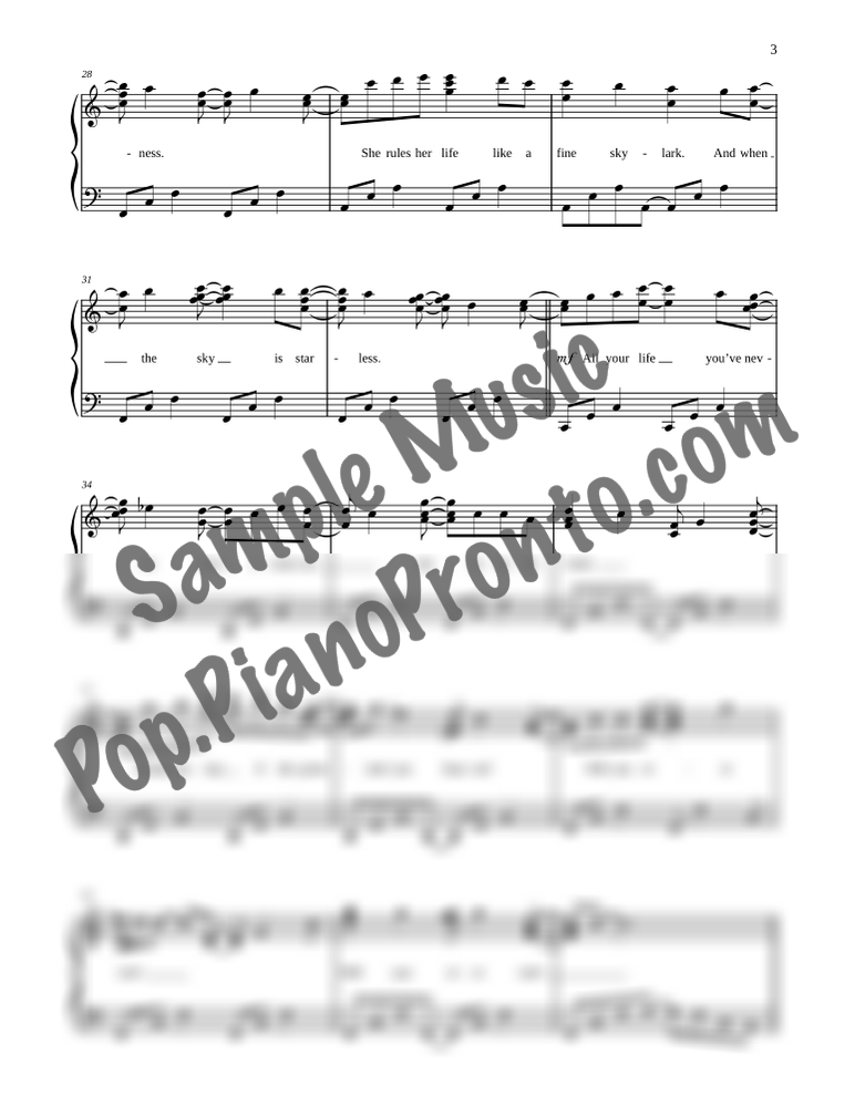 Rhiannon (Intermediate: Lyrical Version) By Fleetwood Mac - F.M. Sheet Music - Pop Arrangements ...